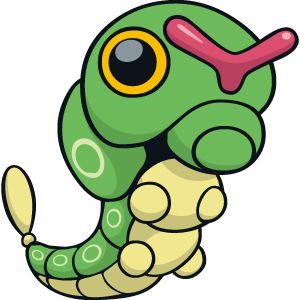 Caterpie - Pokémon #10 - Pokétown Pokédex