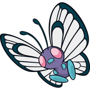 Butterfree - Pokémon #12 - Pokétown Pokédex