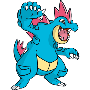 Feraligatr - Pokémon #160 - Pokétown Pokédex