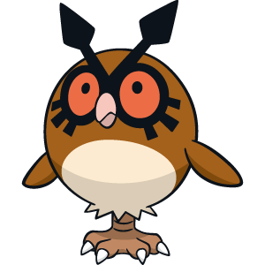 Hoothoot - Pokémon #163 - Pokétown Pokédex