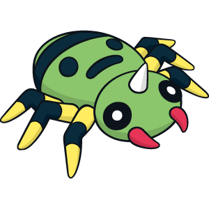 Spinarak - Pokémon #167 - Pokétown Pokédex