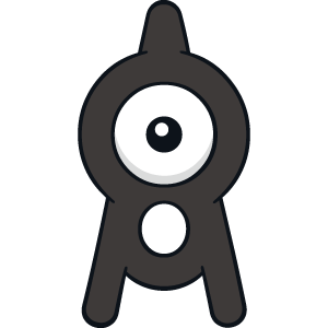Unown - Pokémon #201 - Pokétown Pokédex