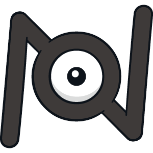 Unown - Pokémon #201 - Pokétown Pokédex