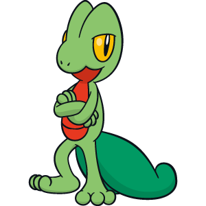 Treecko - Pokémon #252 - Pokétown Pokédex
