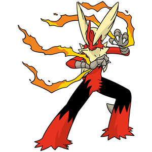 Blaziken - Pokémon #257 - Pokétown Pokédex