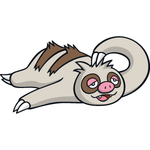 Slakoth - Pokémon #287 - Pokétown Pokédex