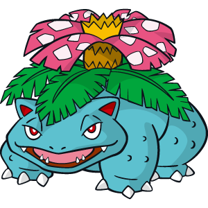 Venusaur - Pokémon #3 - Pokétown Pokédex