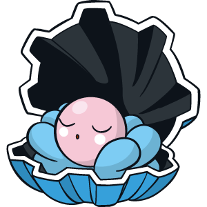 Clamperl - Pokémon #366 - Pokétown Pokédex