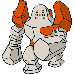 Regirock - Pokémon #377 - Pokétown Pokédex