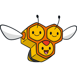 Combee - Pokémon #415 - Pokétown Pokédex