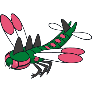 Yanmega - Pokémon #469 - Pokétown Pokédex