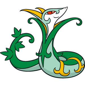 Serperior - Pokémon #497 - Pokétown Pokédex