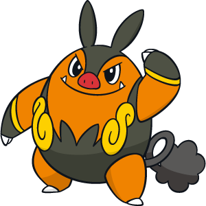 Pignite - Pokémon #499 - Pokétown Pokédex