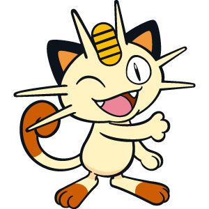 Meowth - Pokémon #52 - Pokétown Pokédex
