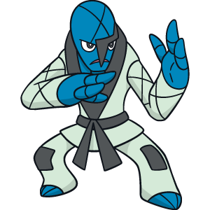 Sawk - Pokémon #539 - Pokétown Pokédex