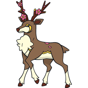 Sawsbuck - Pokémon #586 - Pokétown Pokédex