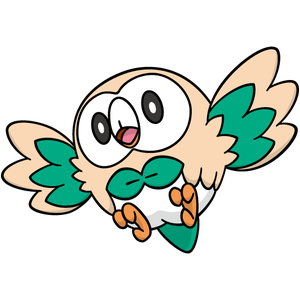 Rowlet - Pokémon #722 - Pokétown Pokédex