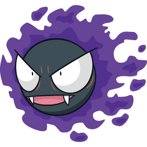 Gastly - Pokémon #92 - Pokétown Pokédex